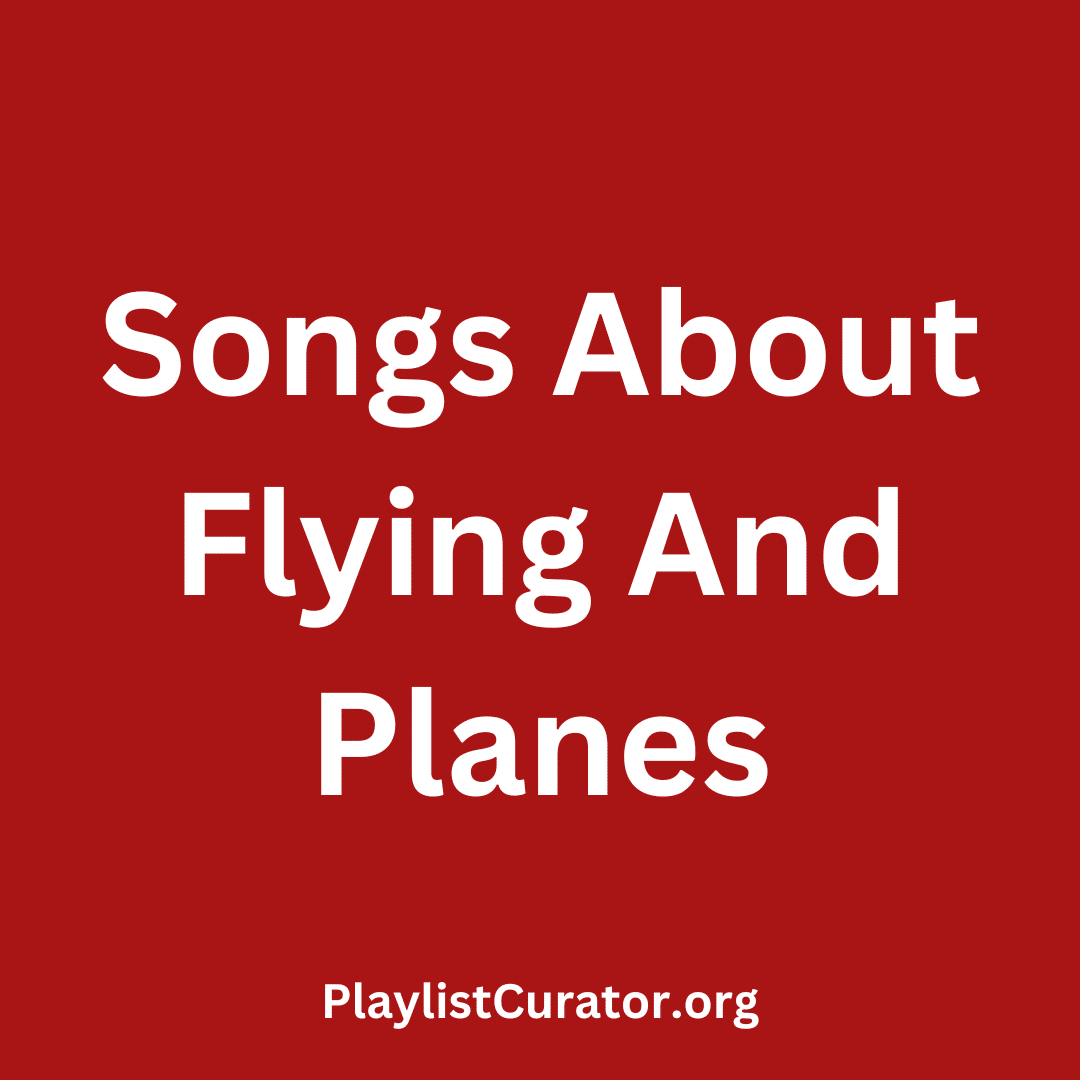 20 Songs About Flying And Planes - Playlist Curator
